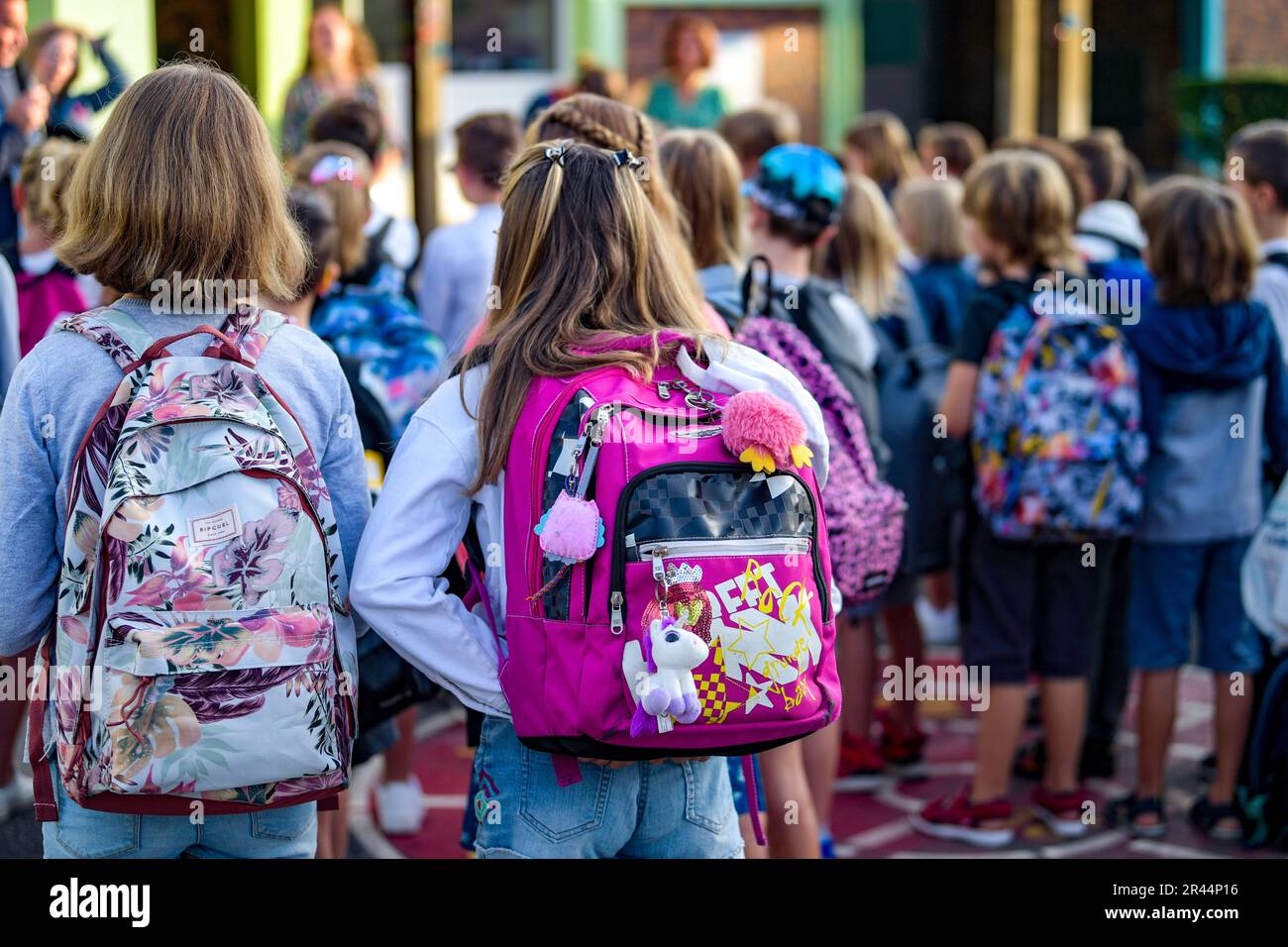 People welcome new kid school hi-res stock photography and images - Alamy