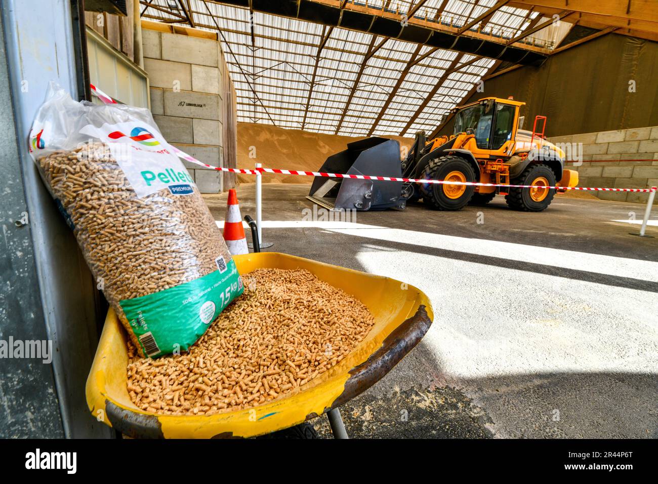 Grand-Couronne (Normandy, northern France): TotalEnergies site where ...