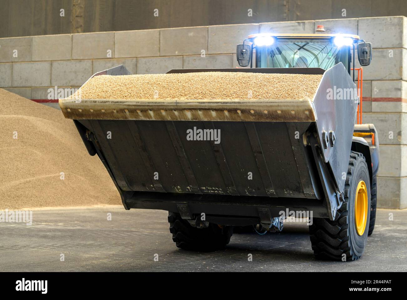 Grand-Couronne (Normandy, northern France): TotalEnergies site where ...