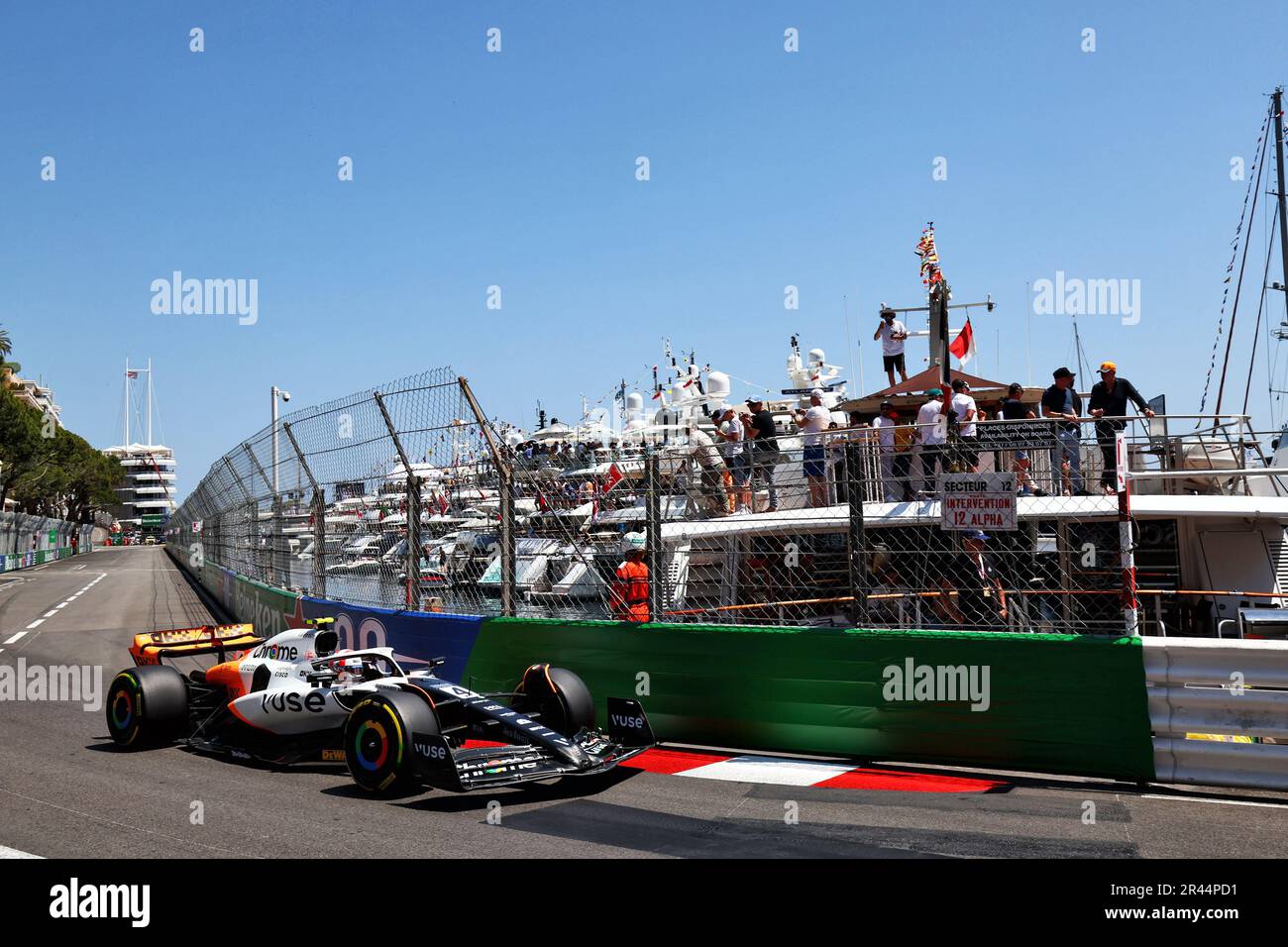 Monte Carlo, Monaco. 26th May, 2023. Lando Norris (GBR) McLaren MCL60. Formula 1 World ...