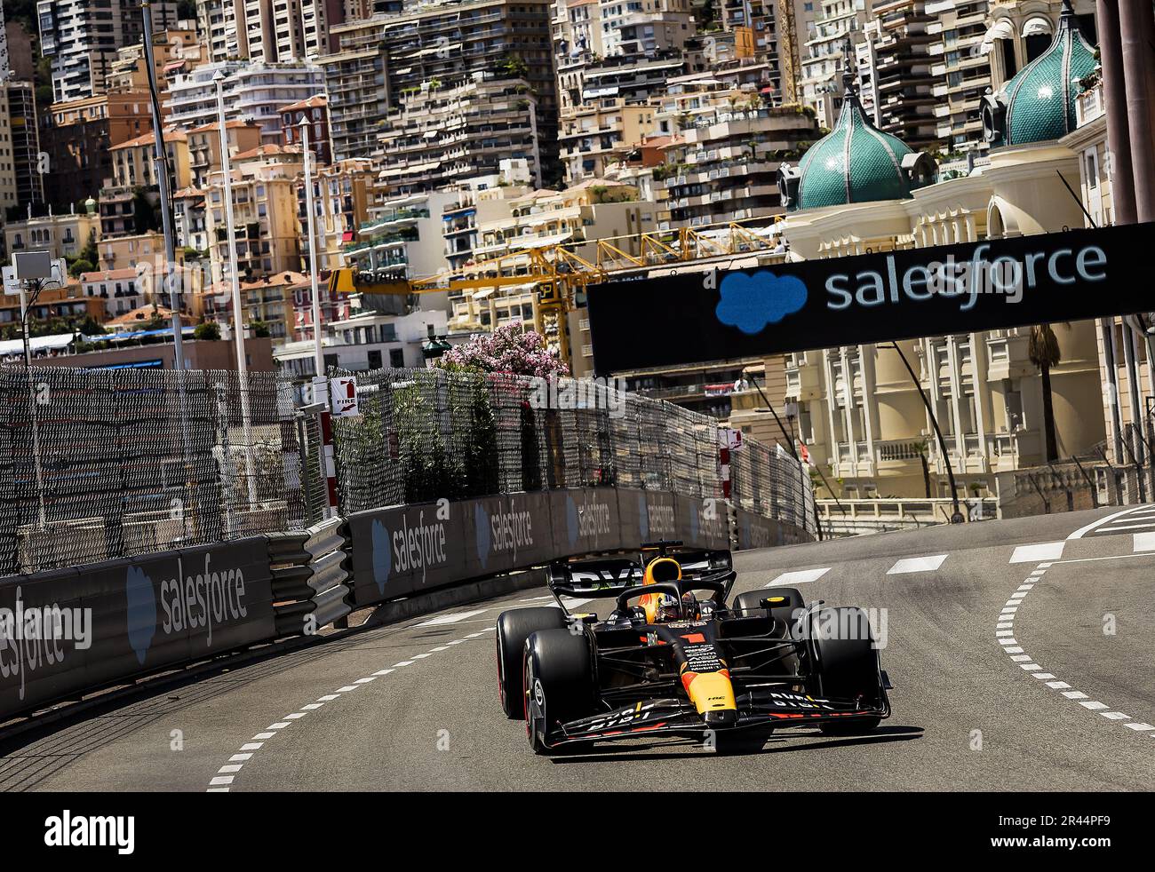 MONACO - Max Verstappen (Red Bull Racing) during the 1st free practice ...