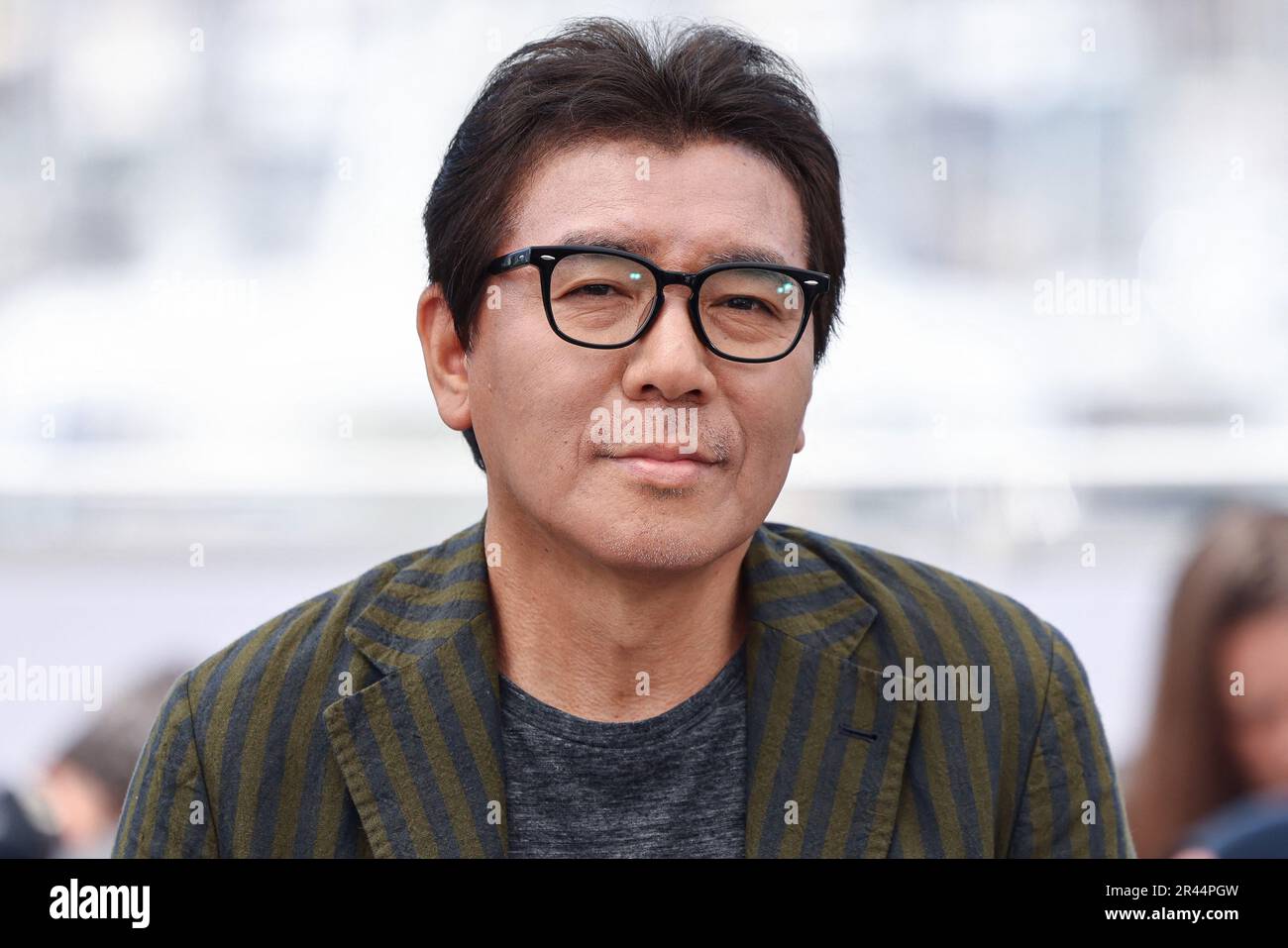 Cannes, France. 26th May, 2023. Kim Ji-woon attending the Cobweb (Dans ...