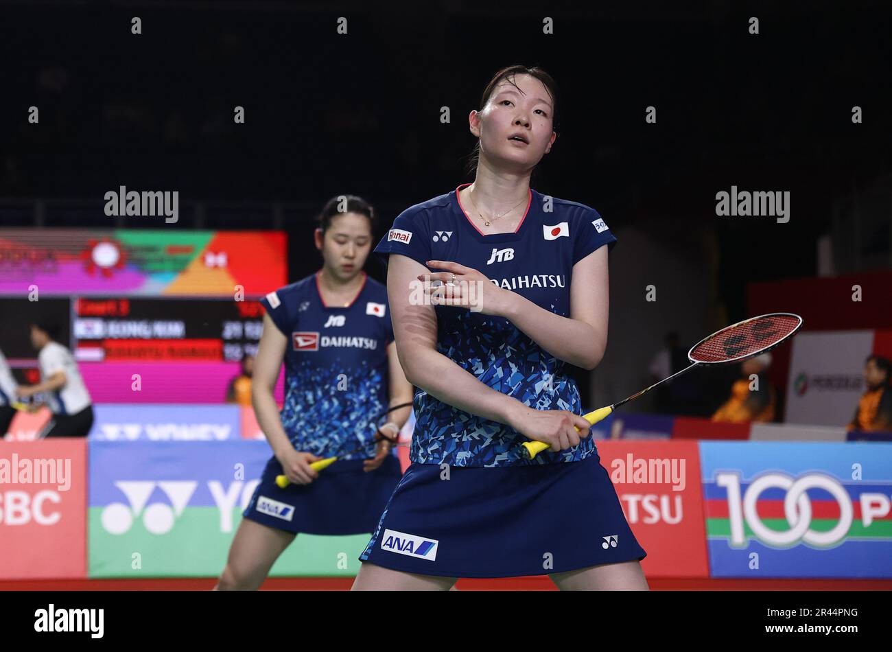 Kuala Lumpur, Malaysia. 26th May, 2023. Japan's Matsumoto Mayu (R ...