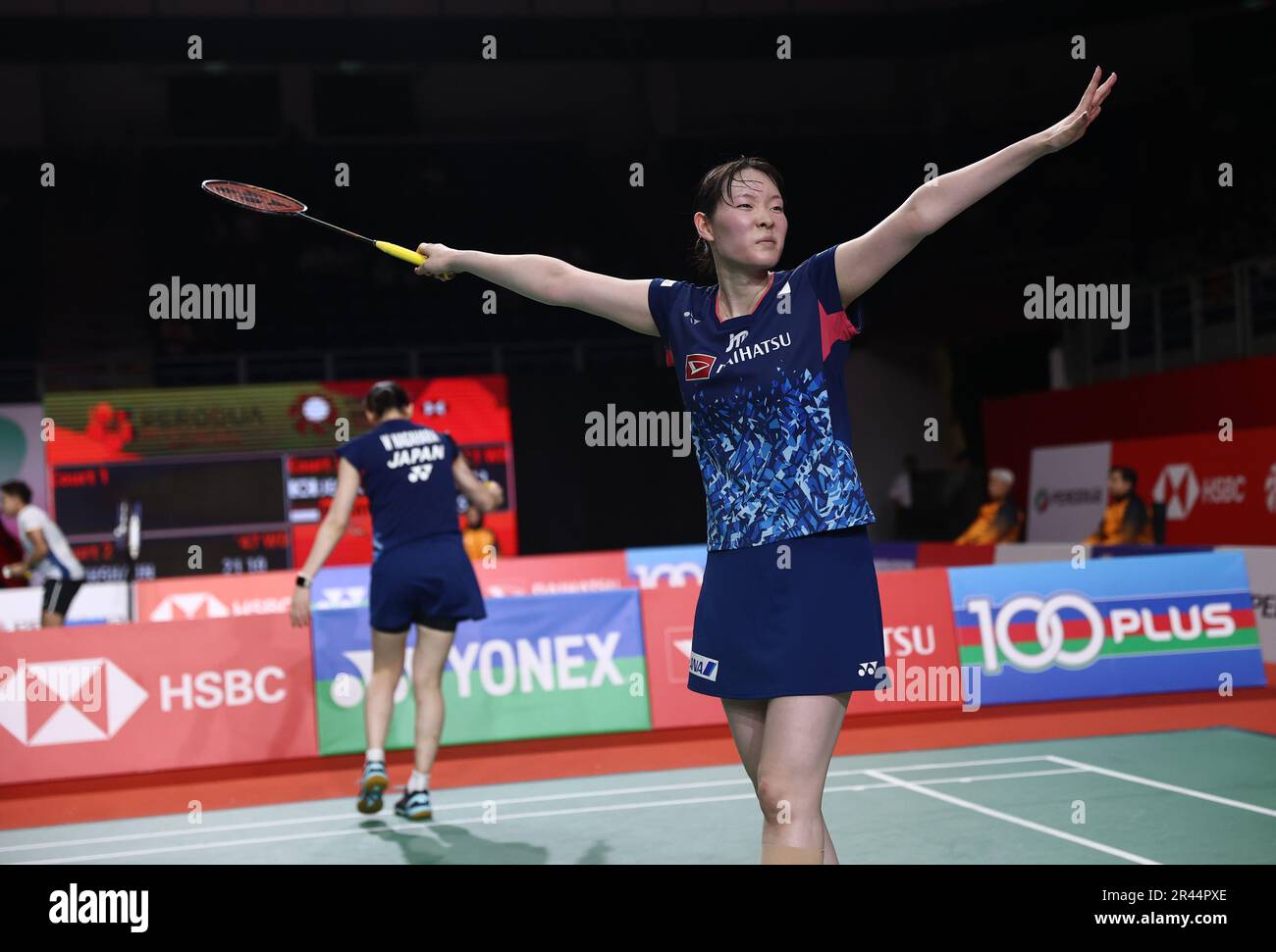 Kuala Lumpur, Malaysia. 26th May, 2023. Japan's Matsumoto Mayu (R ...