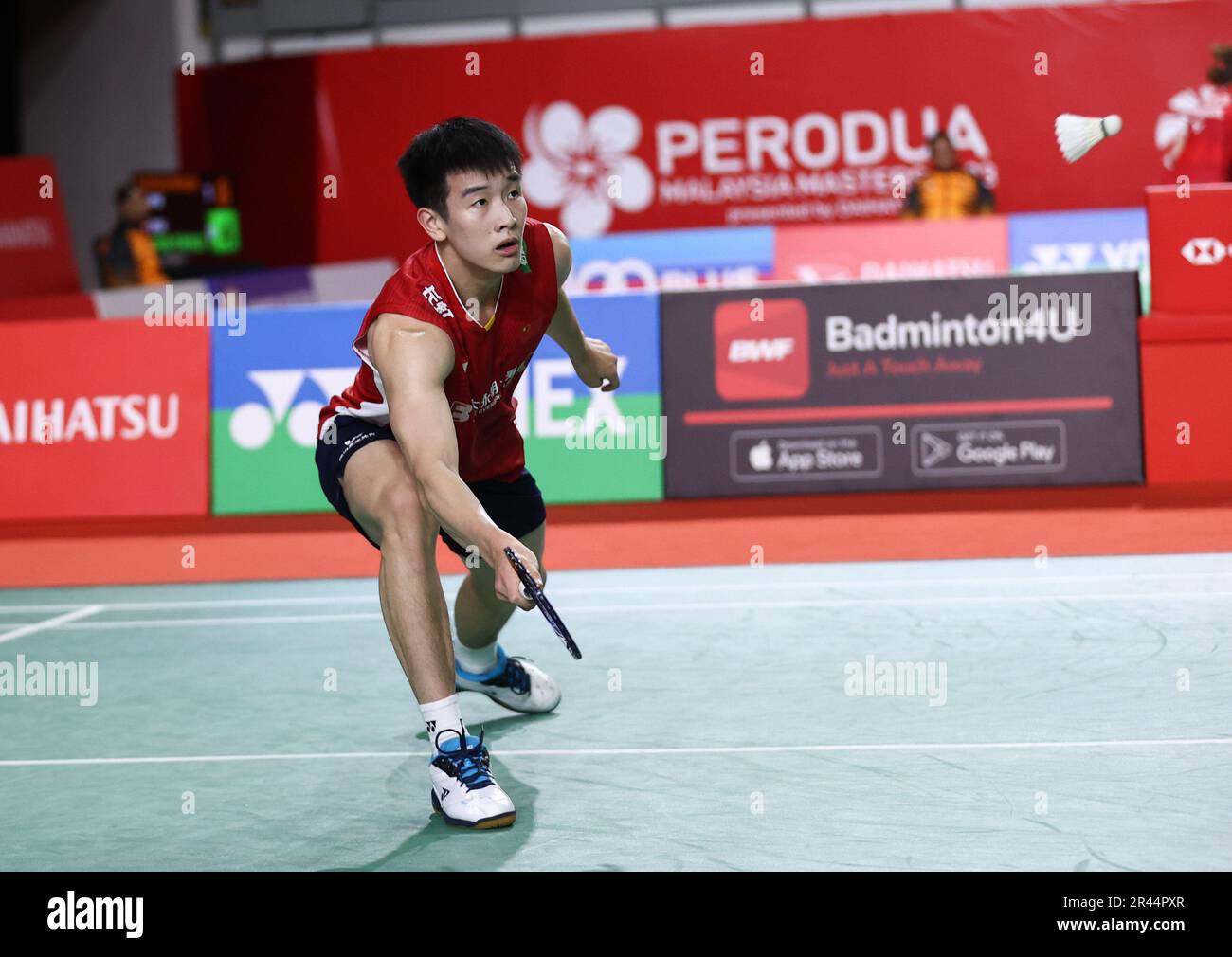 Kuala Lumpur, Malaysia. 25th May, 2023. Li Shi Feng of China plays ...