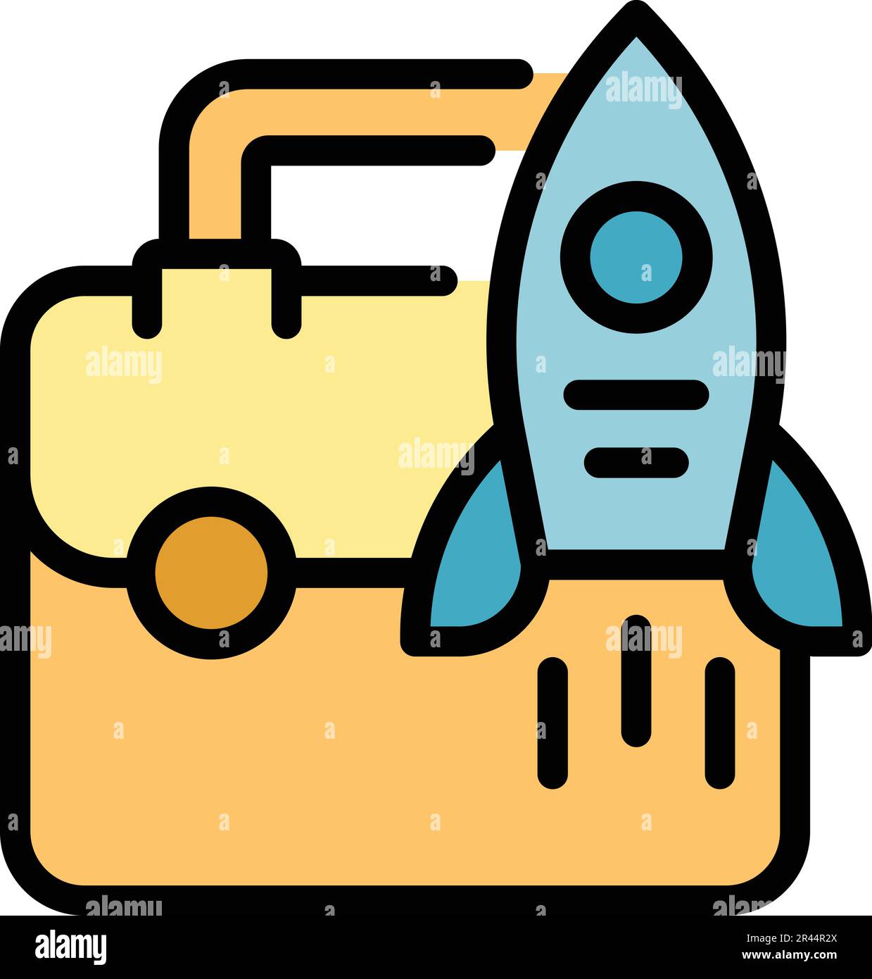 Business startup icon. Outline Business startup vector icon for web ...