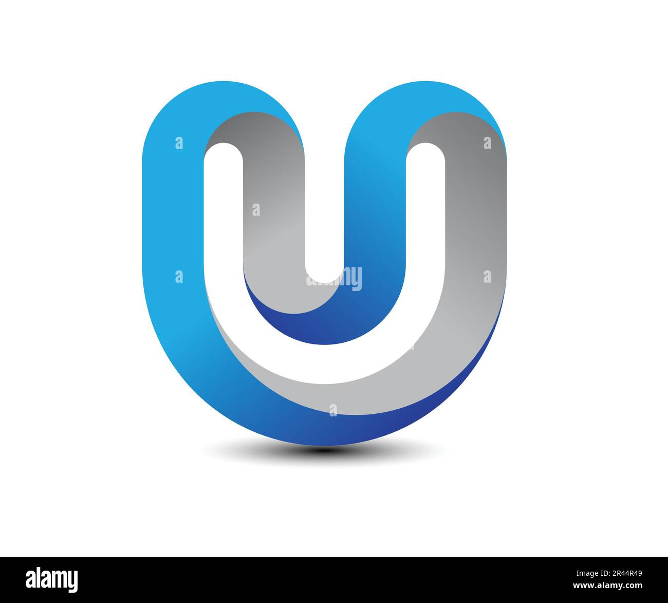 3d U letter logo design vector template Stock Vector Image & Art - Alamy