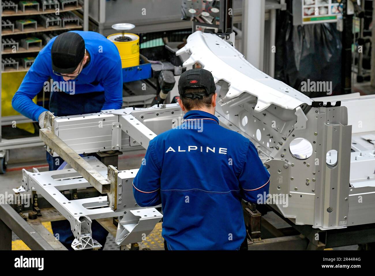 Renault Alpine factory in Dieppe (northern France), renamed Manufacture ...