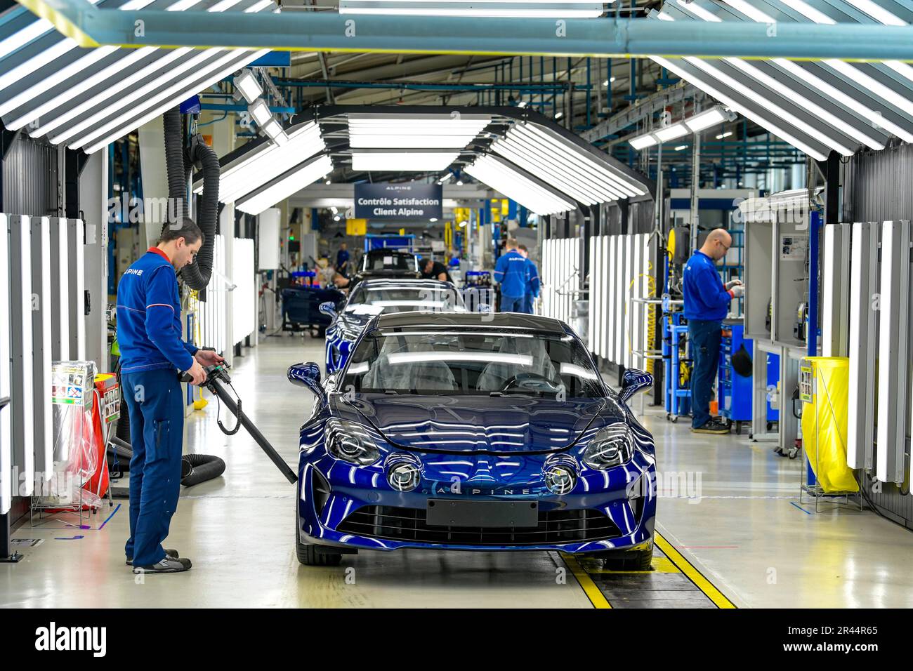 Renault Alpine factory in Dieppe (northern France), renamed Manufacture ...