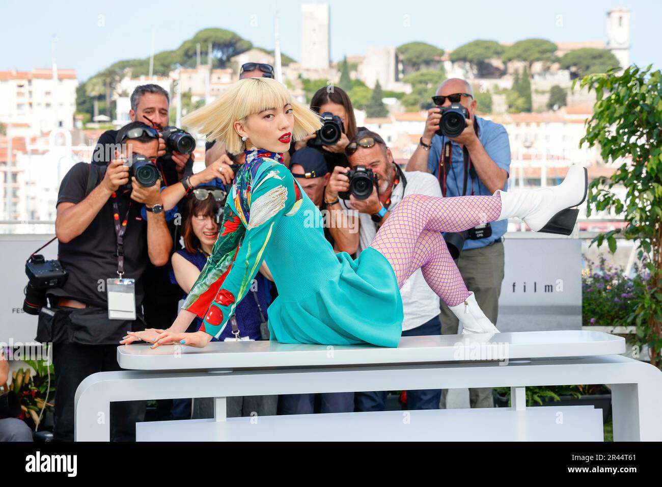 Cannes, France. 26th May, 2023. Aoi Yamada poses at the 'Perfect Days ...