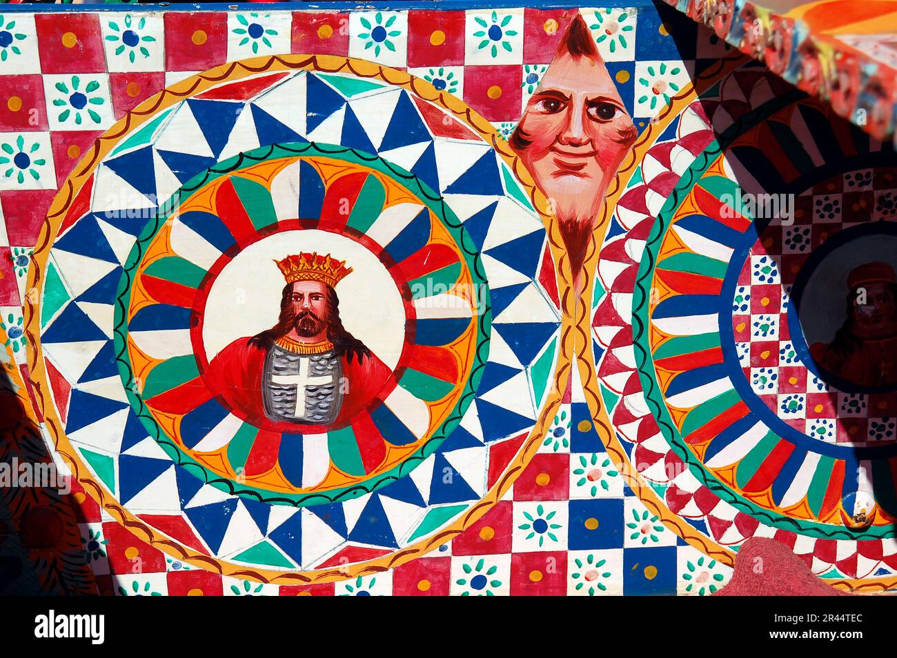 Italy Sicilia Terrasini Sicilian cart Stock Photo - Alamy