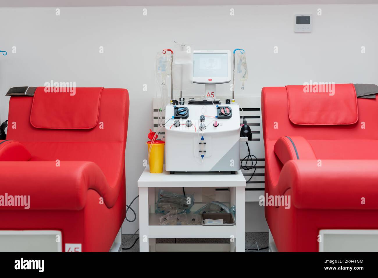 medical chairs with comfortable ergonomic design near automated ...