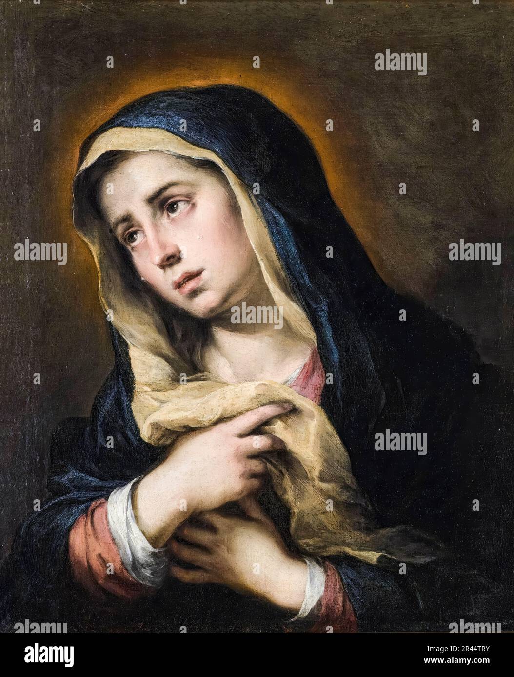 Bartolomé Esteban Murillo, Mater Dolorosa (Painful Mother), painting ...