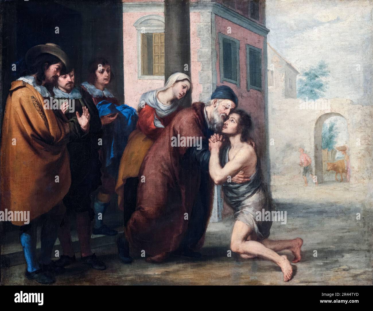 Bartolomé Esteban Murillo, The Return of the Prodigal Son, painting ...