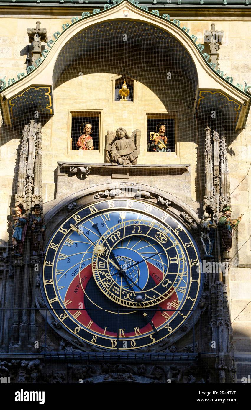 Czech Republic, Prague: Astronomical Clock Stock Photo - Alamy