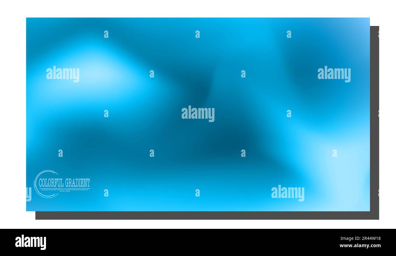 Blue haze. Colorful blurred background. Gradient for the template of ...