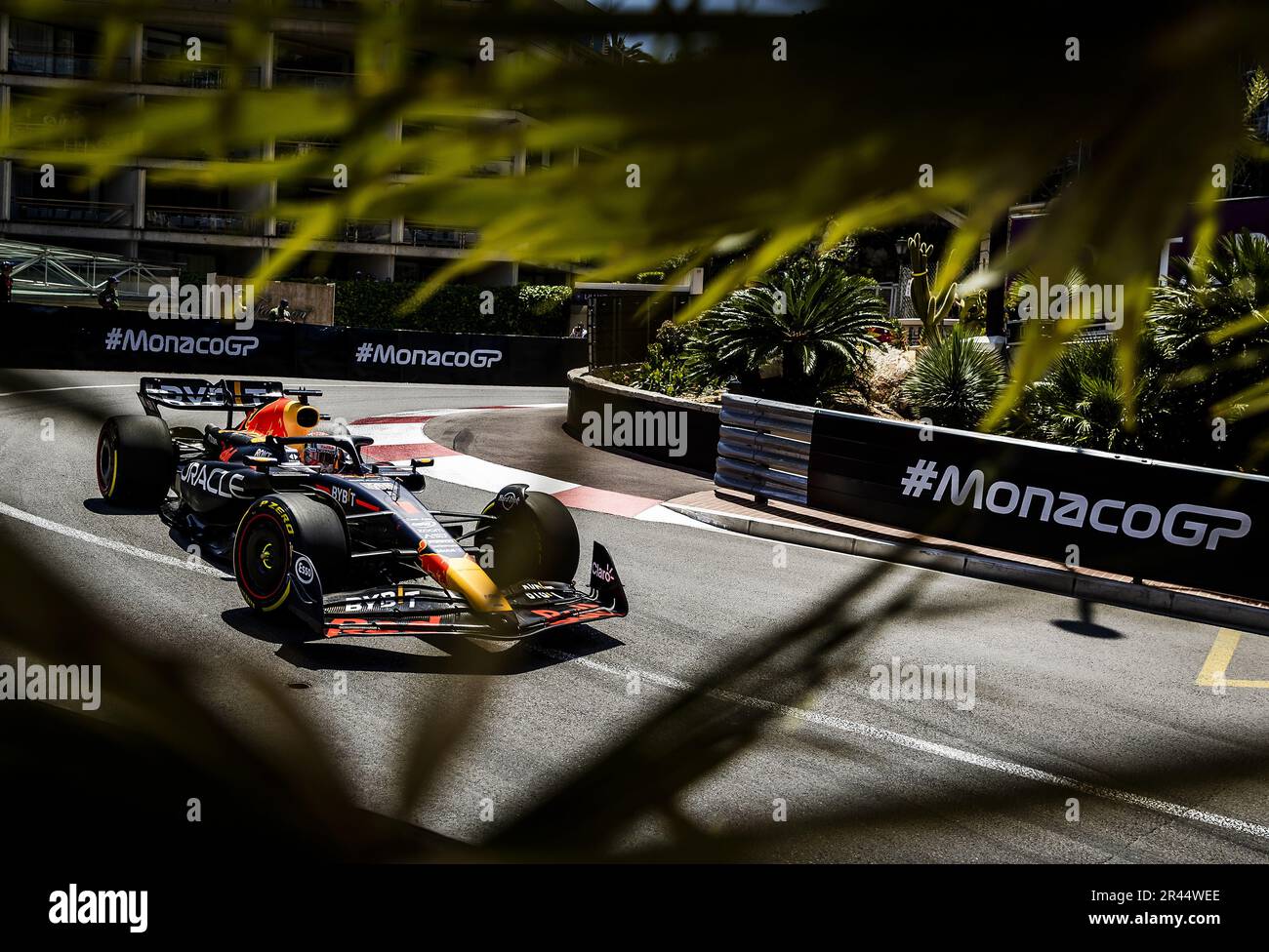 MONACO - Max Verstappen (Red Bull Racing) during the 1st free practice ...
