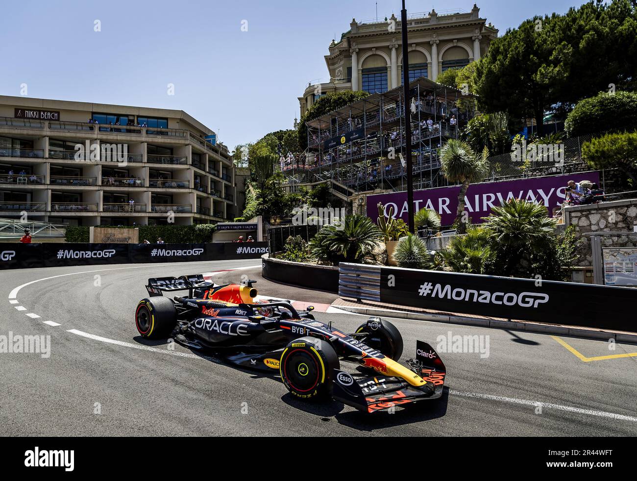 MONACO - Max Verstappen (Red Bull Racing) during the 1st free practice ...