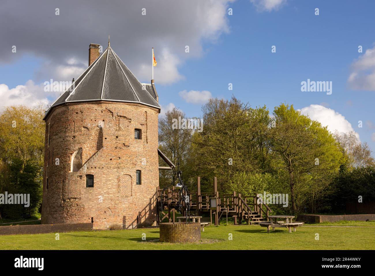 The house Dever in Lisse is an medieval house build in the 14th century ...