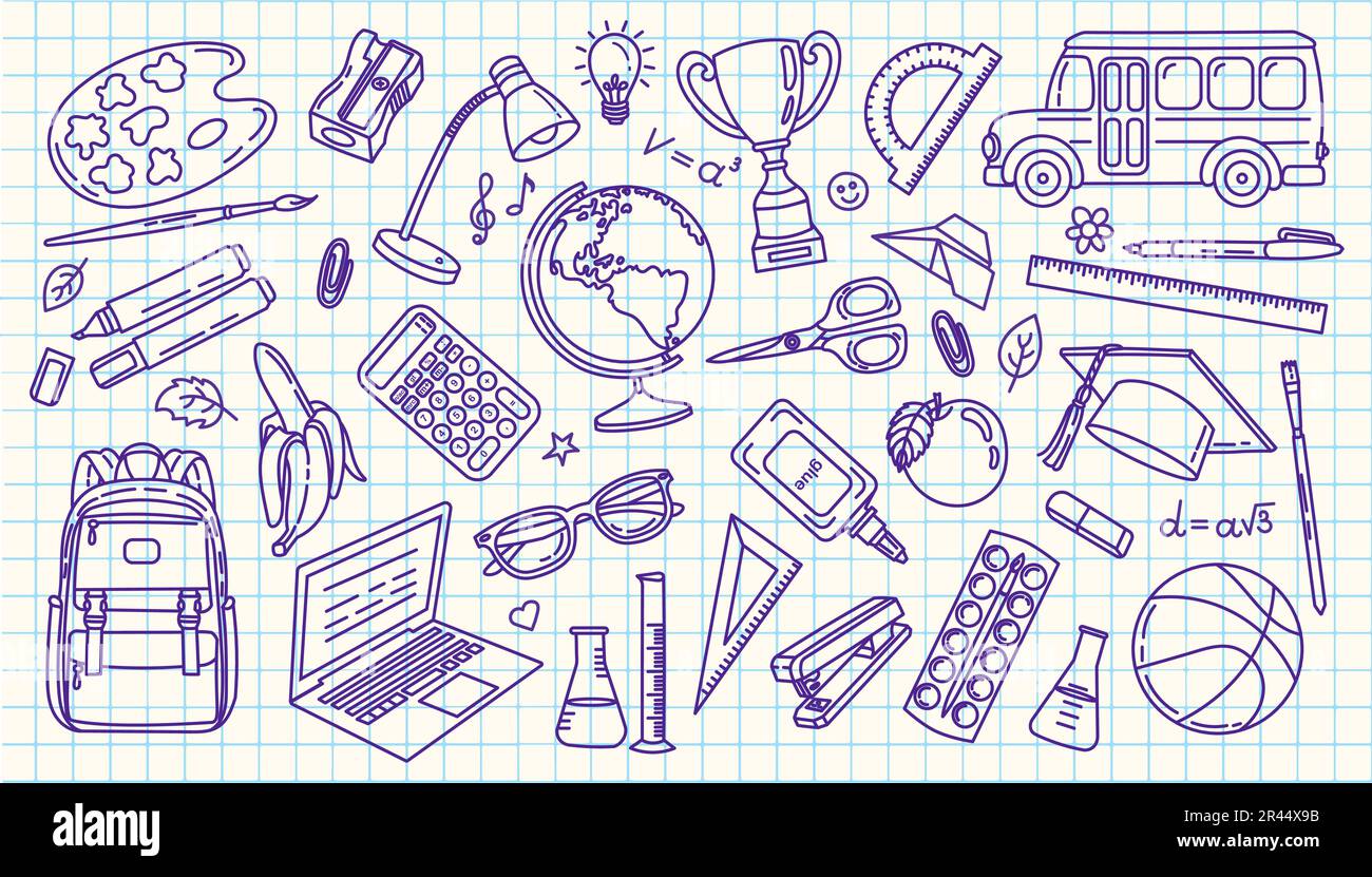 Vector illustrations in pencil hi-res stock photography and images - Alamy