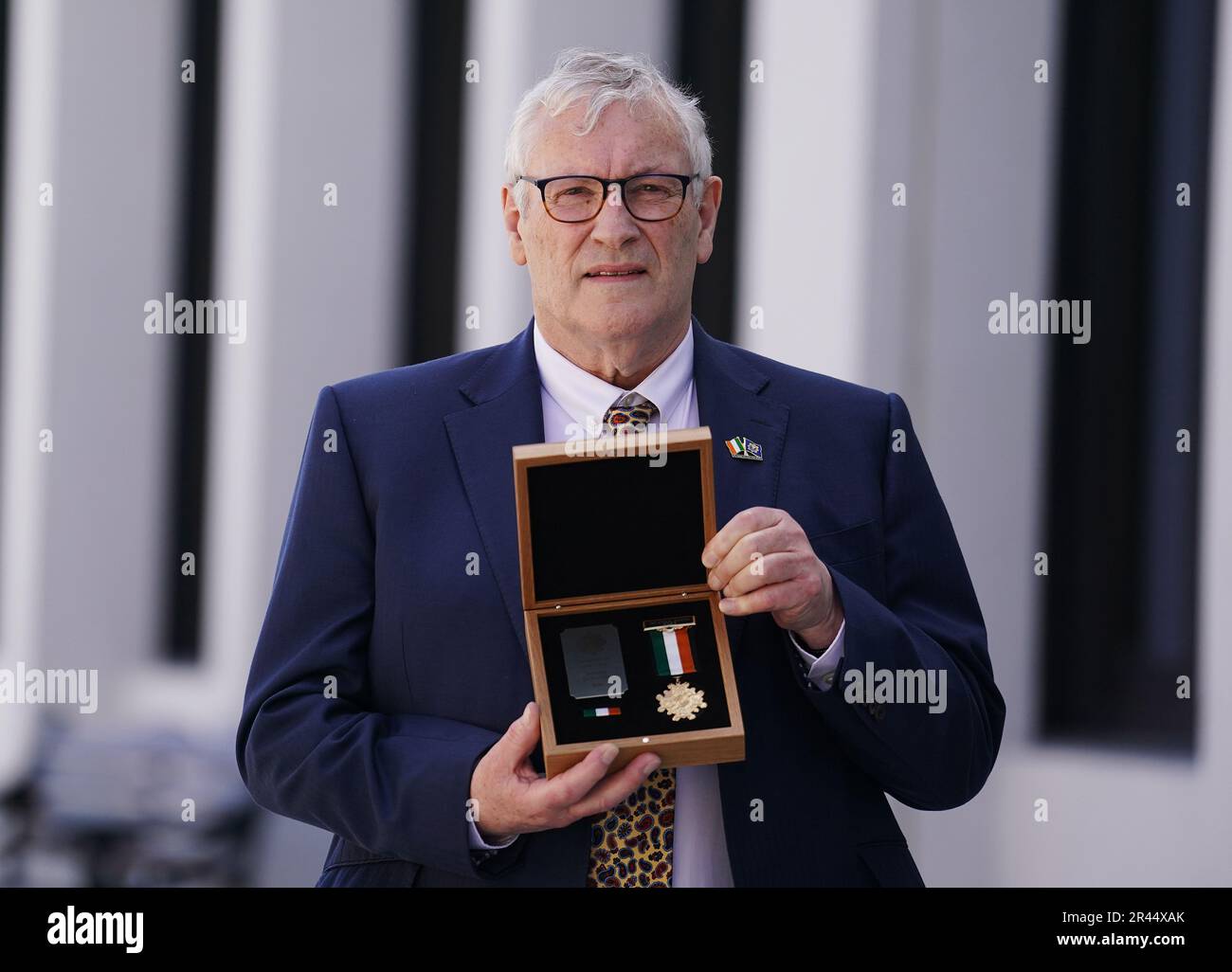 John Donegan, son of late Inspector Sam Donegan who was posthumously ...