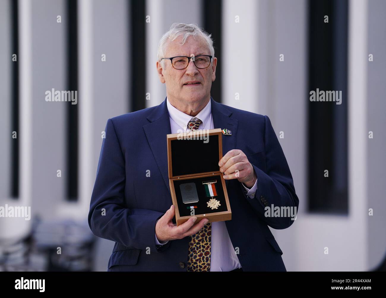 John Donegan, son of late Inspector Sam Donegan who was posthumously ...
