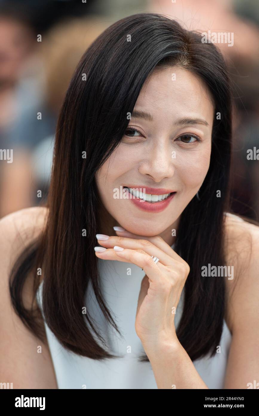 Cannes, France. 26th May, 2023. Im Su-jeong attending the Cobweb (Dans ...