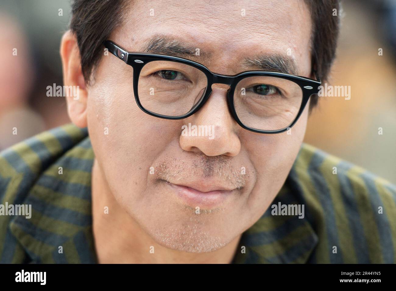 Cannes, France. 26th May, 2023. Kim Ji-woon attending the Cobweb (Dans La Toile) Photocall as ...