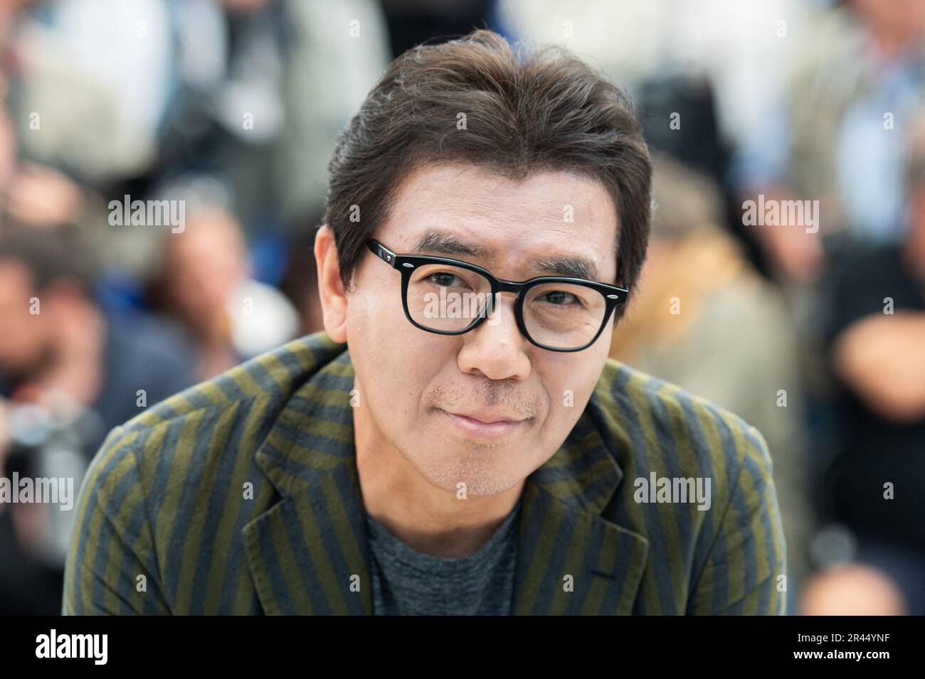 Cannes, France. 26th May, 2023. Kim Ji-woon attending the Cobweb (Dans ...