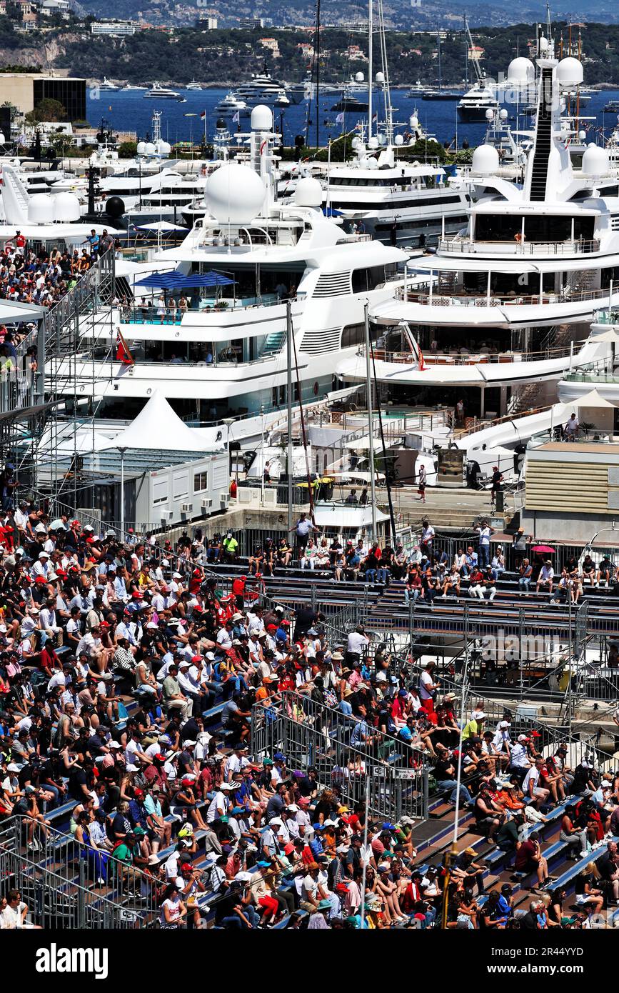 Monte Carlo, Monaco. 26th May, 2023. Boats in the scenic Monaco Harbour ...