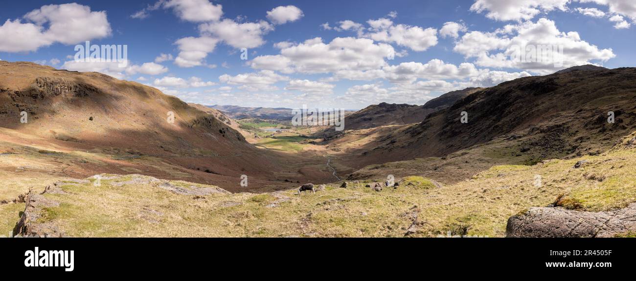 The Wrynose Pass in the Lake District, England Stock Photo - Alamy