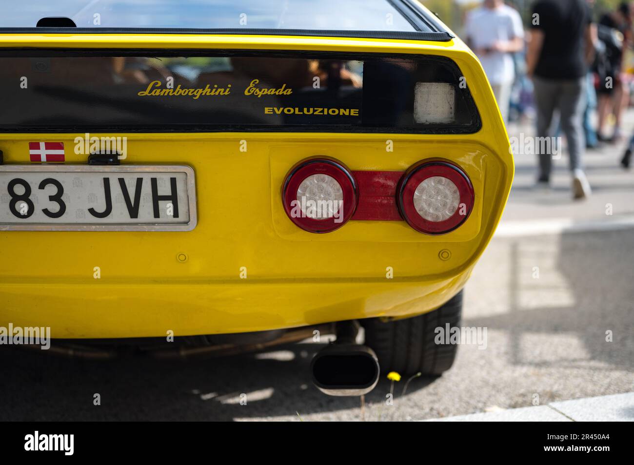 Lamborghini rear view hi-res stock photography and images - Alamy