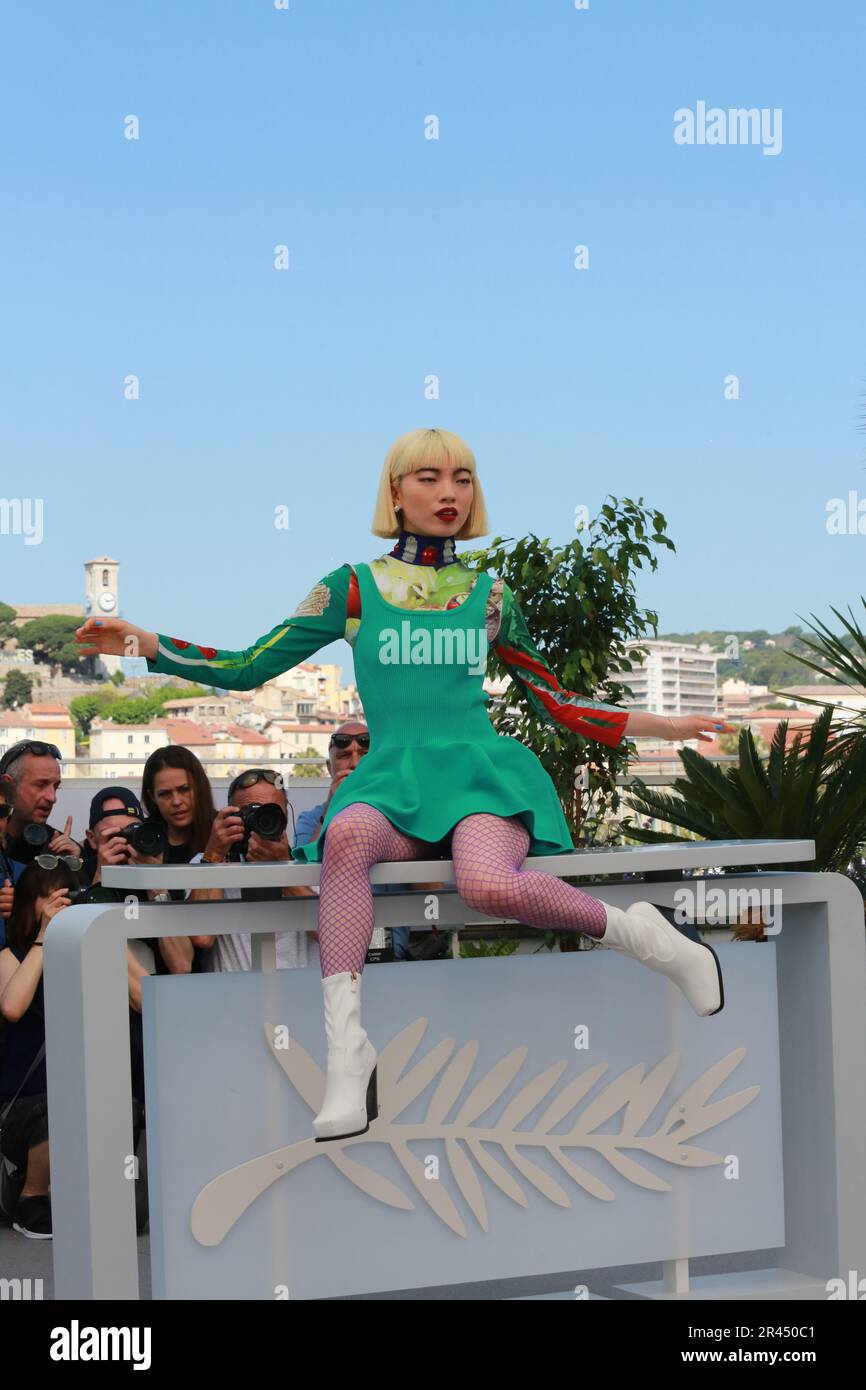 Cannes, France, 26th May, 2023. Aoi Yamada at the photo call for the ...