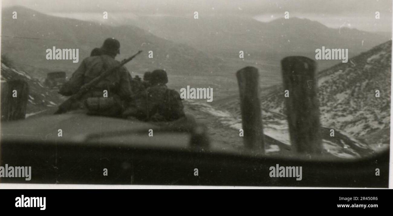 Gunter Alquen (Leibstandarte Adolf Hitler, Greece 1941), an SS ...
