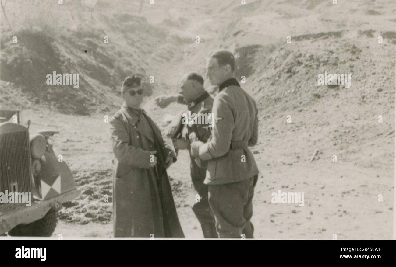 Gunter Alquen (Leibstandarte Adolf Hitler, Greece 1941), an SS ...