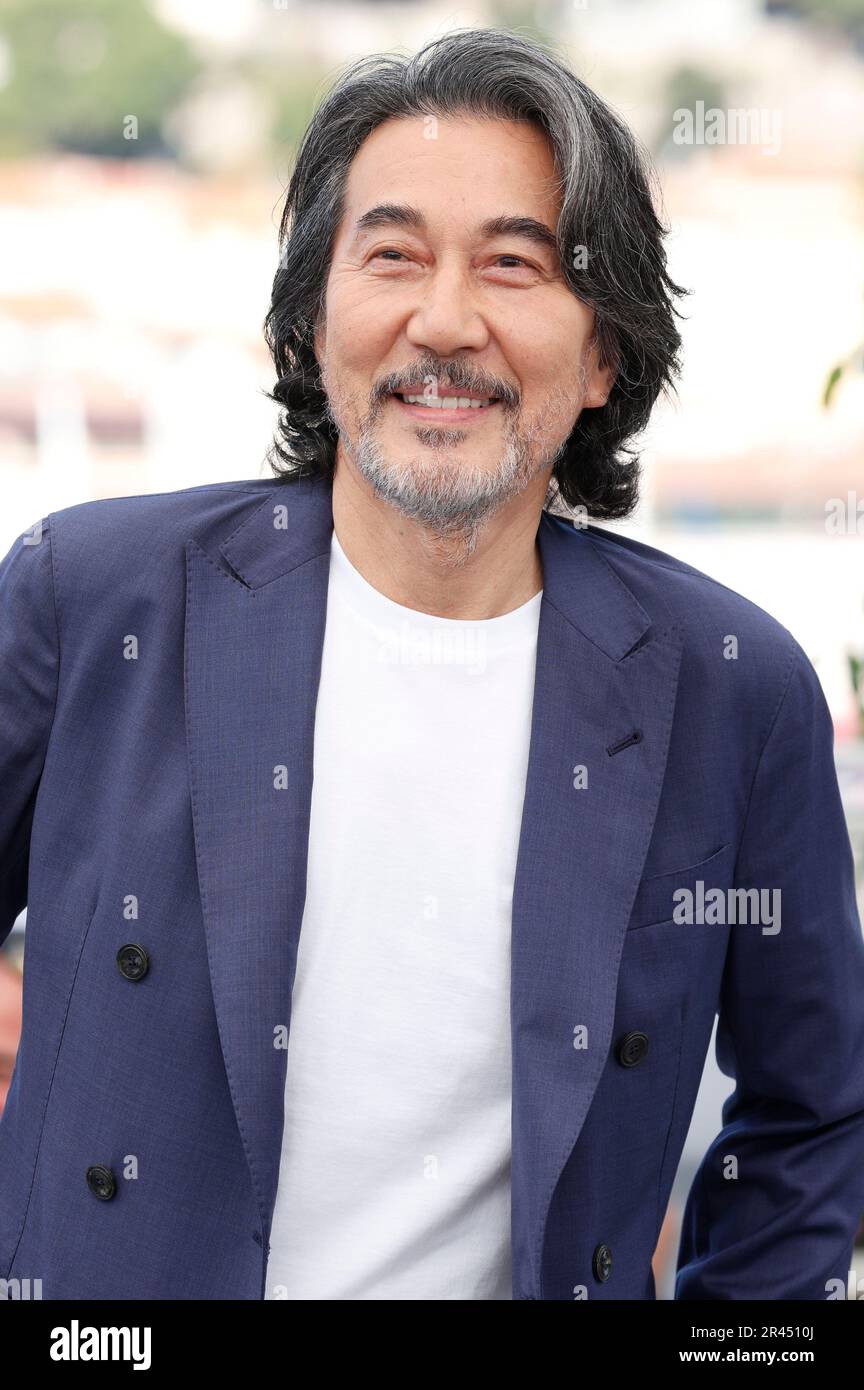 Koji Yakusho beim Photocall zum Kinofilm 'Perfect Days' auf dem Festival de Cannes 2023 / 76 ...