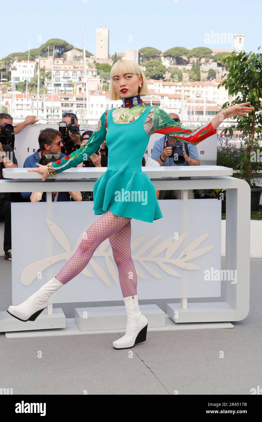 Aoi Yamada beim Photocall zum Kinofilm 'Perfect Days' auf dem Festival ...