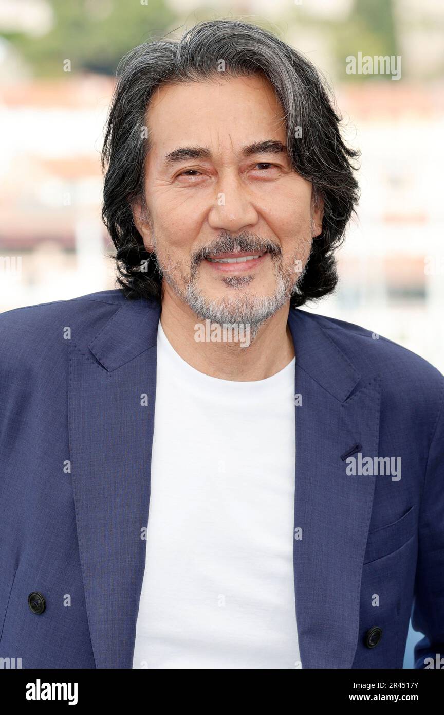 Koji Yakusho beim Photocall zum Kinofilm 'Perfect Days' auf dem Festival de Cannes 2023 / 76 ...