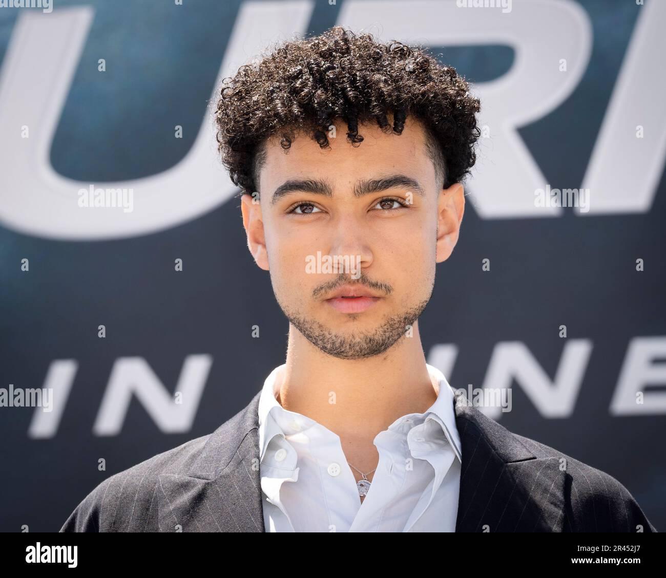 Archie Madekwe poses for photographers at the photo call for the film ...