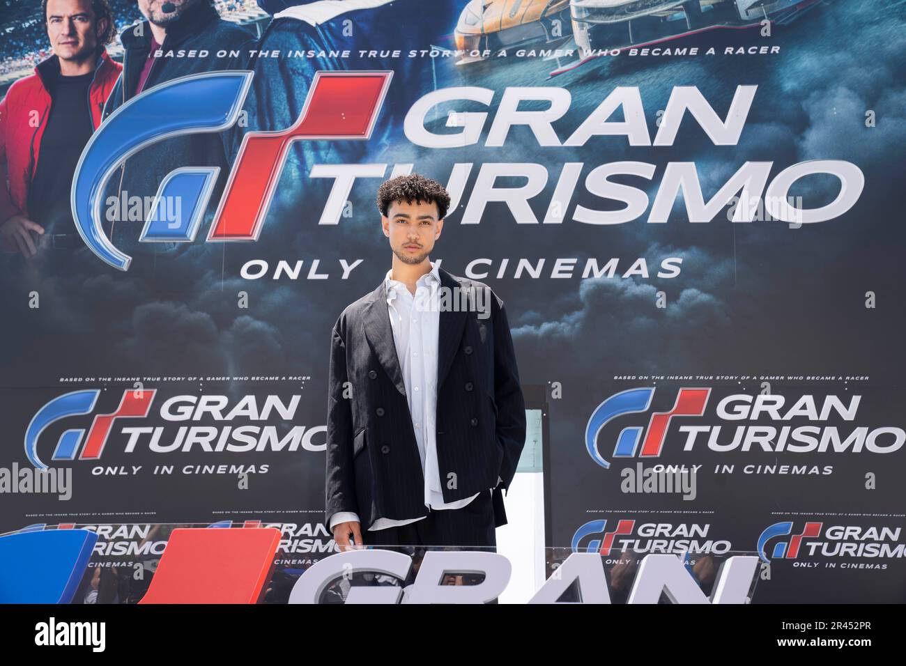 Archie Madekwe poses for photographers at the photo call for the film ...