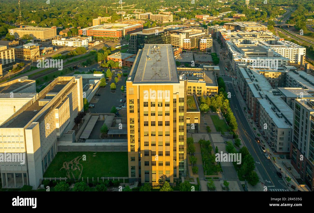 Aerial view durham city river hi-res stock photography and images - Alamy