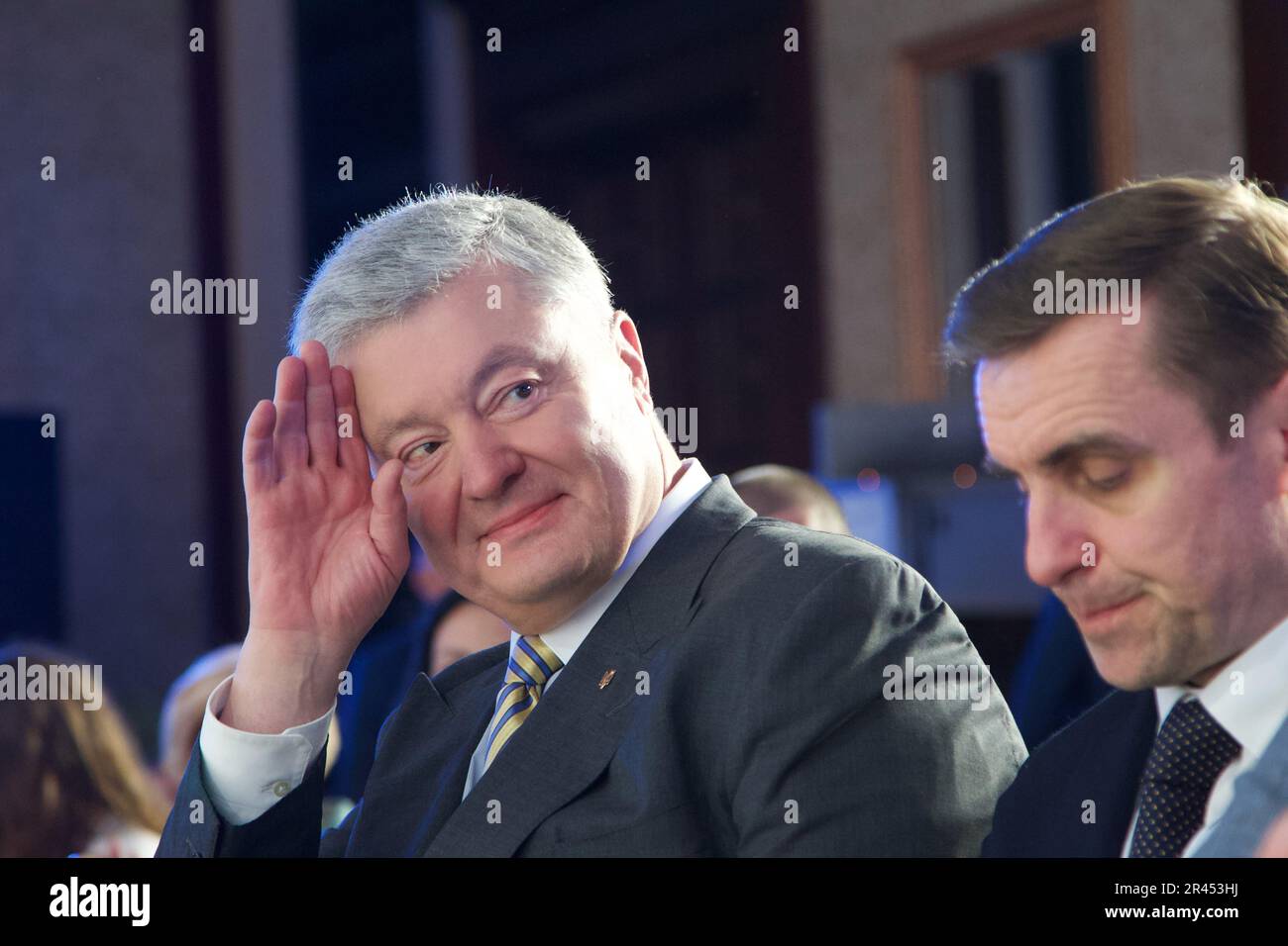 KYIV, UKRAINE - MAY 26, 2023 - President of Ukraine in 2014-19, Leader ...