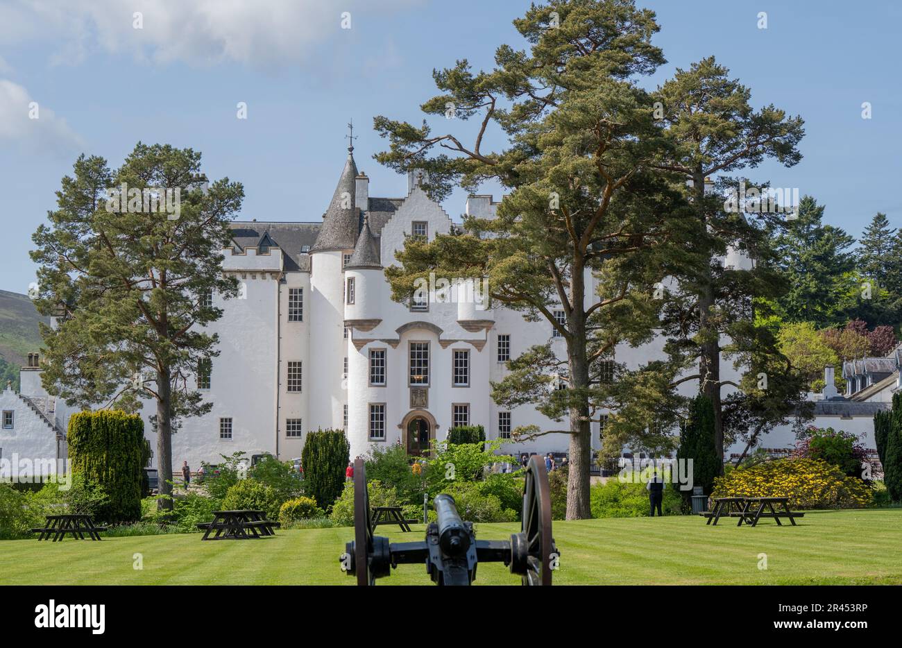 Blair Castle in Perthshire, Scotland Stock Photo - Alamy