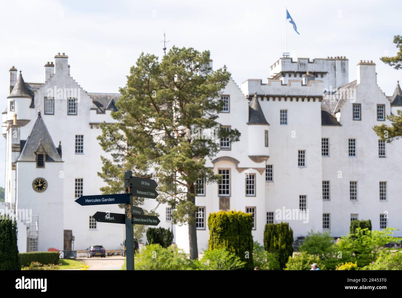 Blair Castle in Perthshire, Scotland Stock Photo - Alamy