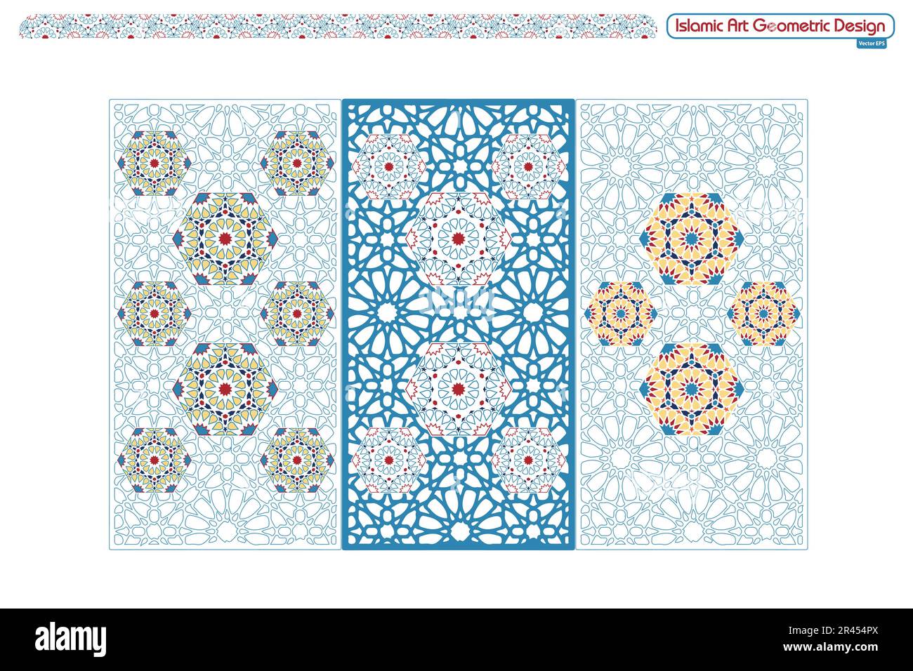 Islamic geometric decorative patterns, background collection ...