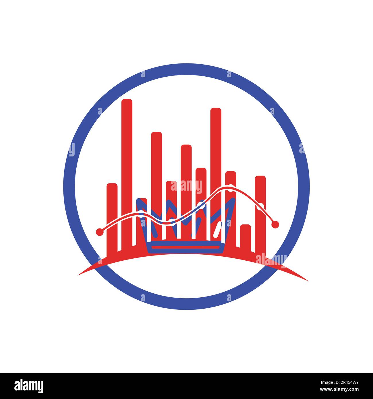 Sale red paper ring Stock Vector Images - Alamy