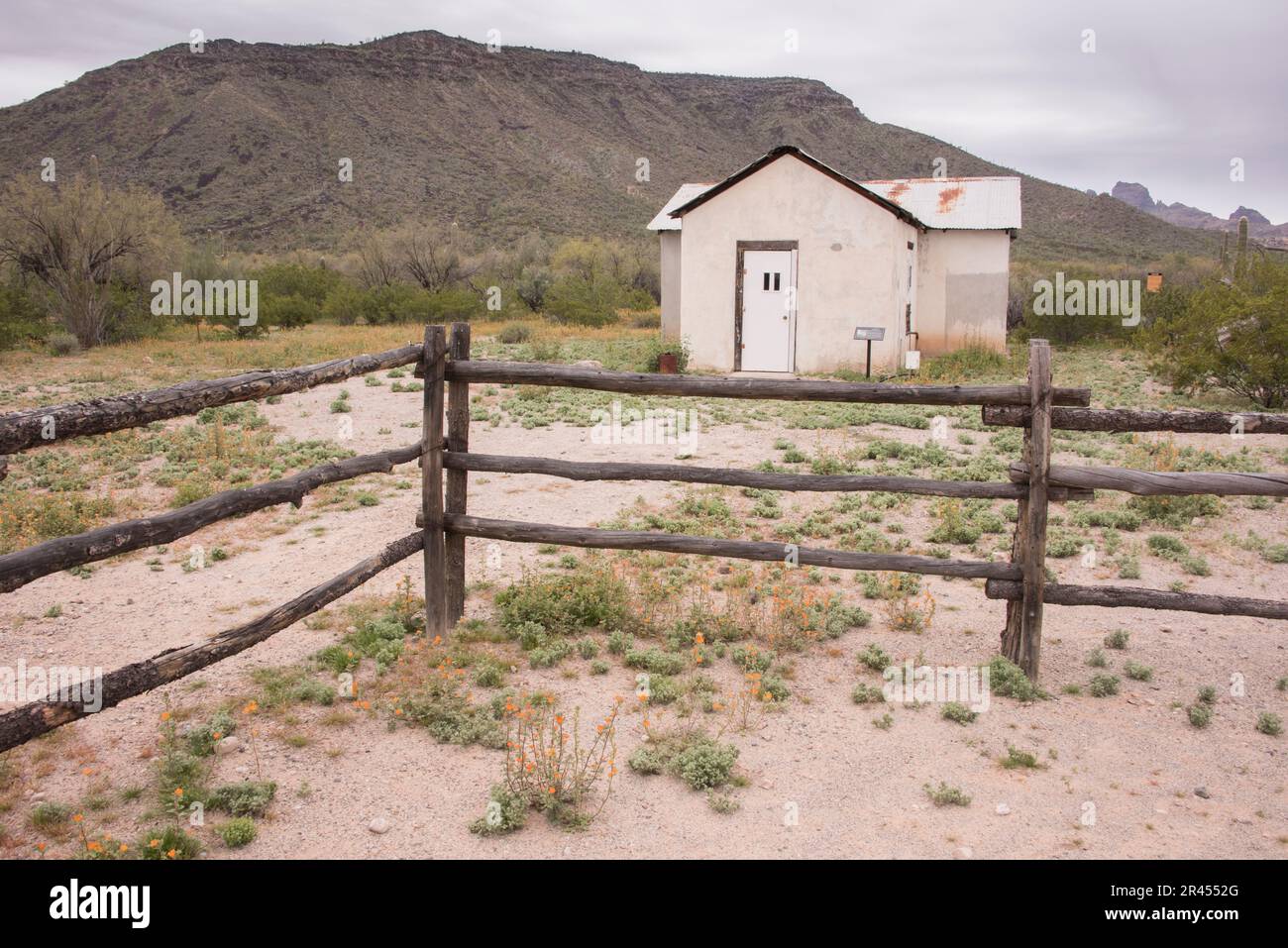 Historic Bates Well and Ranch in Sonoran Desert, Organ Pipe Cactus ...