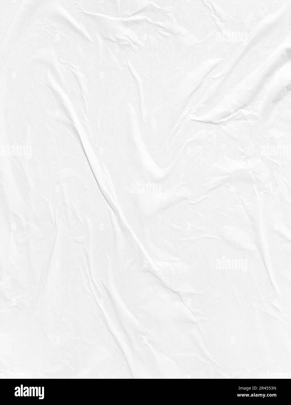 A white creased paper background with copy space for wallpapers Stock ...