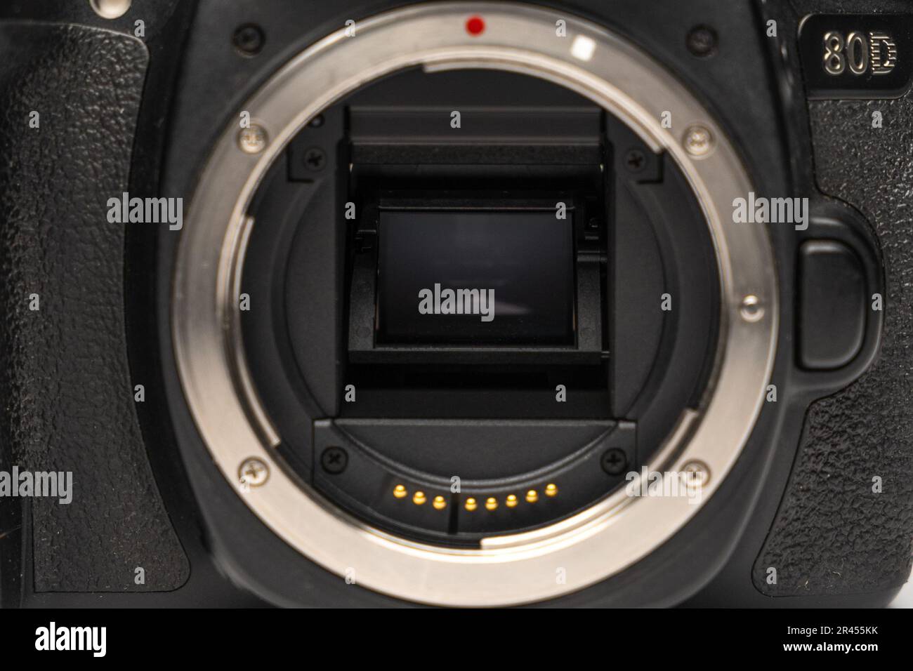 This stock photo features a brand new digital camera, ready to capture ...