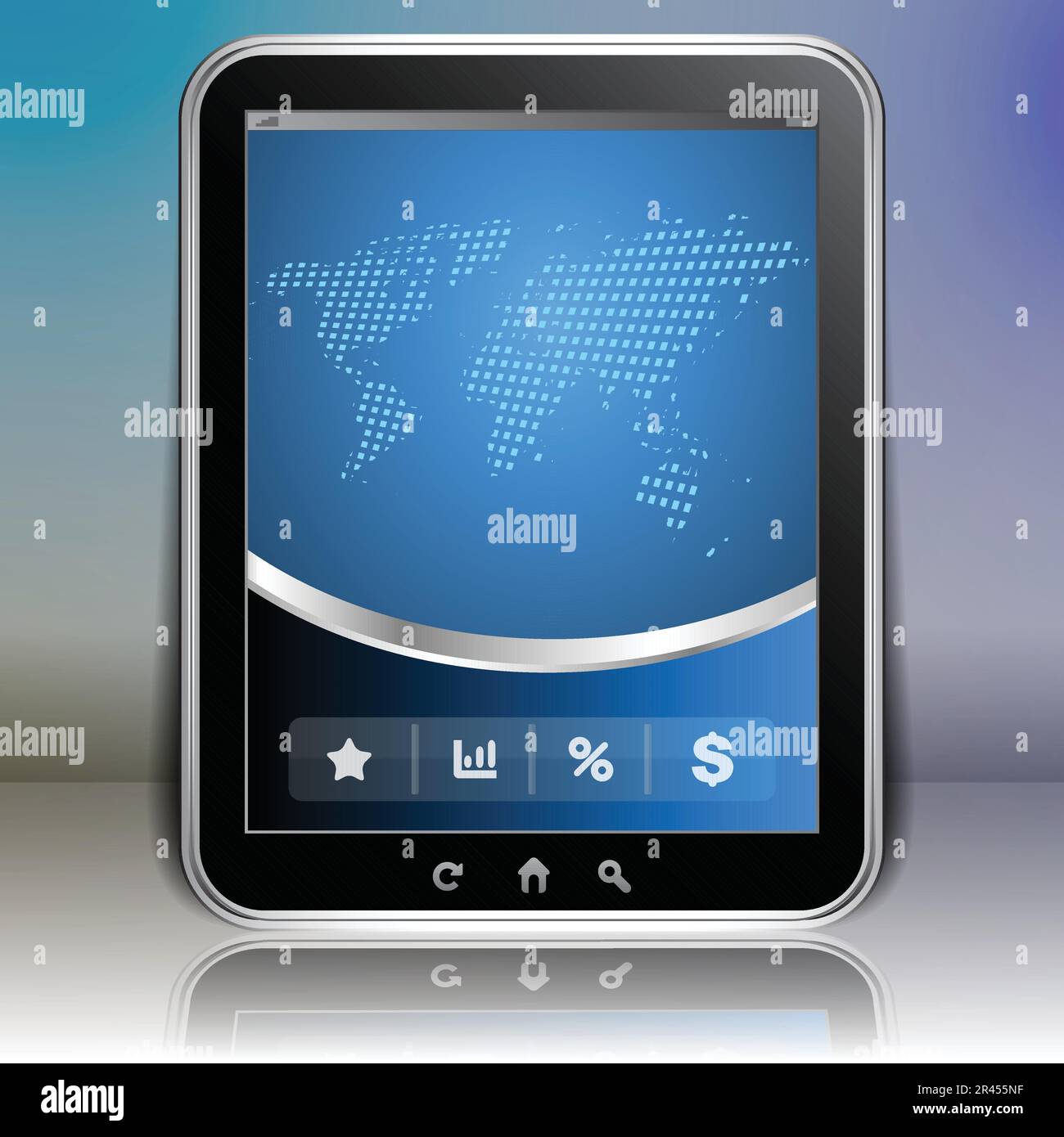 Bright finance template world map Stock Vector Images - Alamy